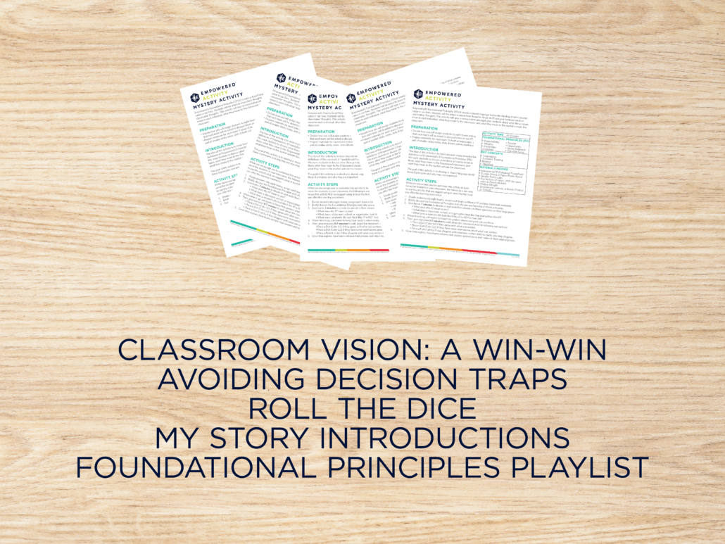 Welcome Activity Pack - Shop Empowered
