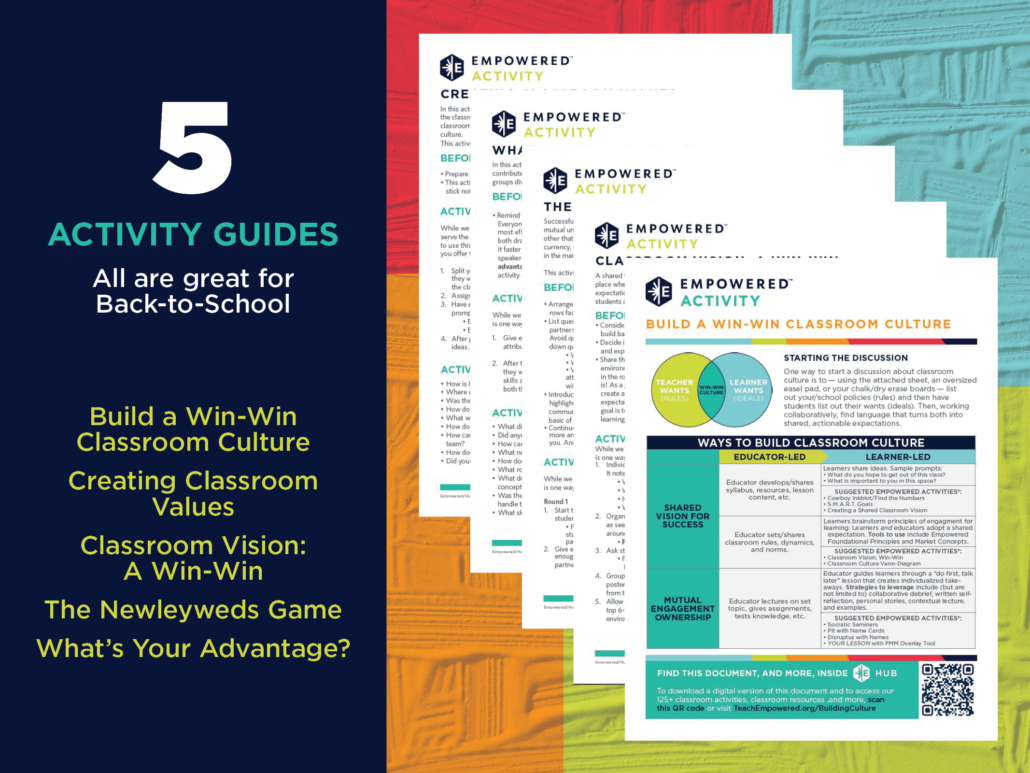 SHOPEMPOWERED - FREE Back-to-School Teacher Activity Pack