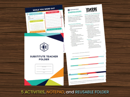 SHOPEMPOWERED - Substitute Plans Activity Pack