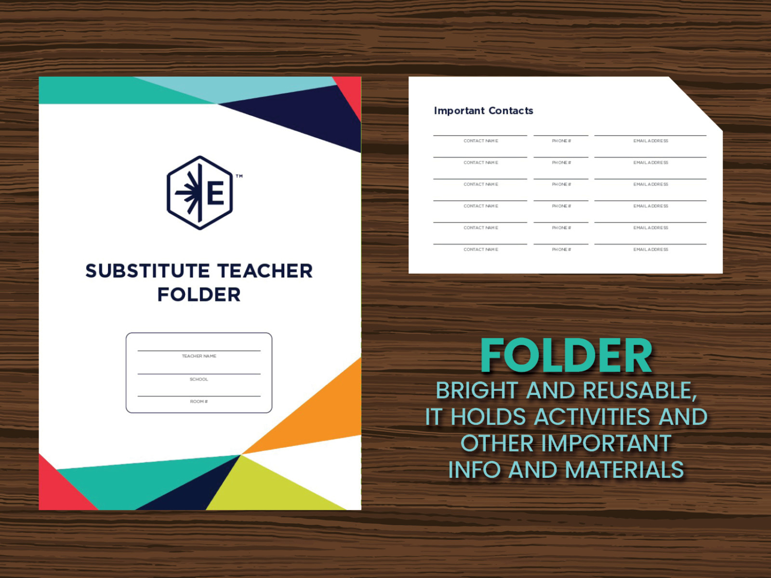 SHOPEMPOWERED - Substitute Plans Activity Pack